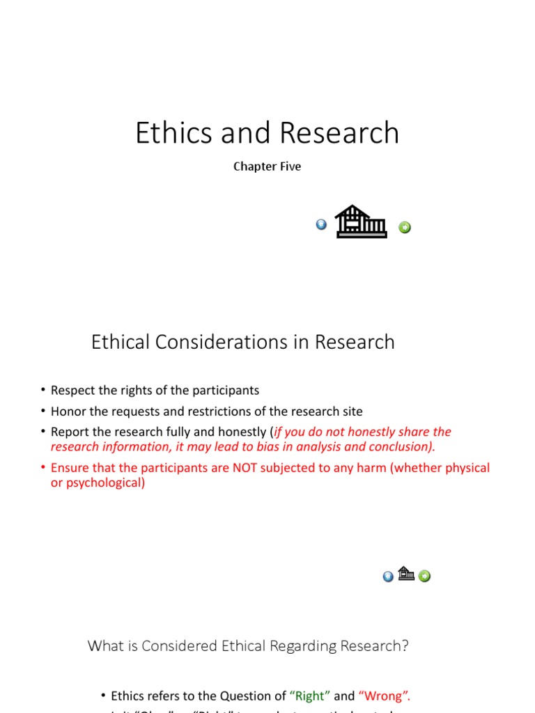 Chapter 5 Ethics and Research | PDF | Informed Consent | Institutional Review Board