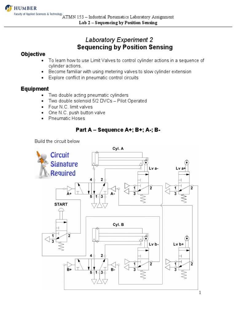 Pneumatic Sequencing Lab Assignment | PDF | Laboratories