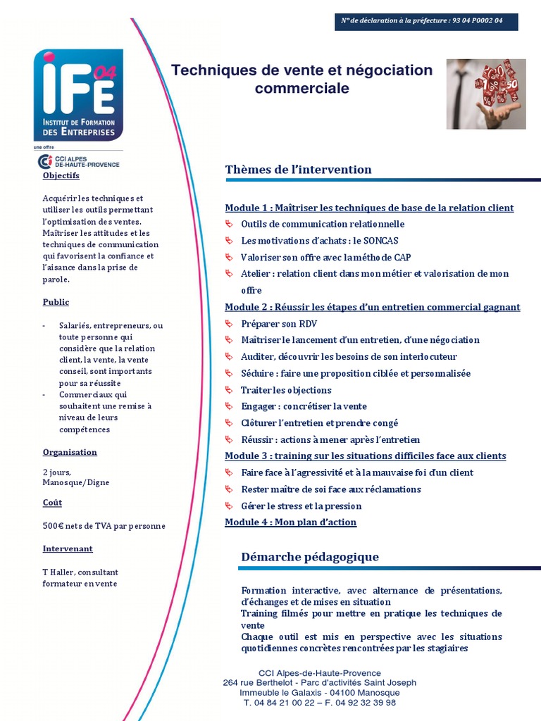 Techniques de Vente PDF | PDF | Sodles | Business