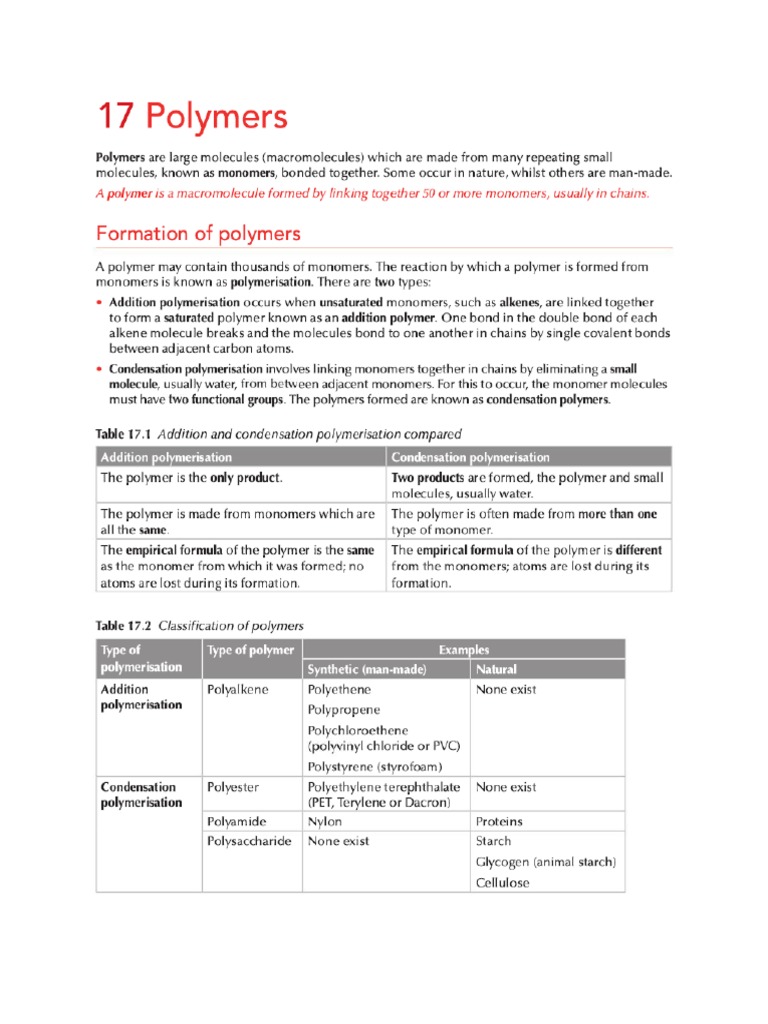 Polymers | PDF