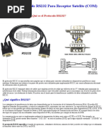 Guía de Pinout y Señales RS232 | PDF