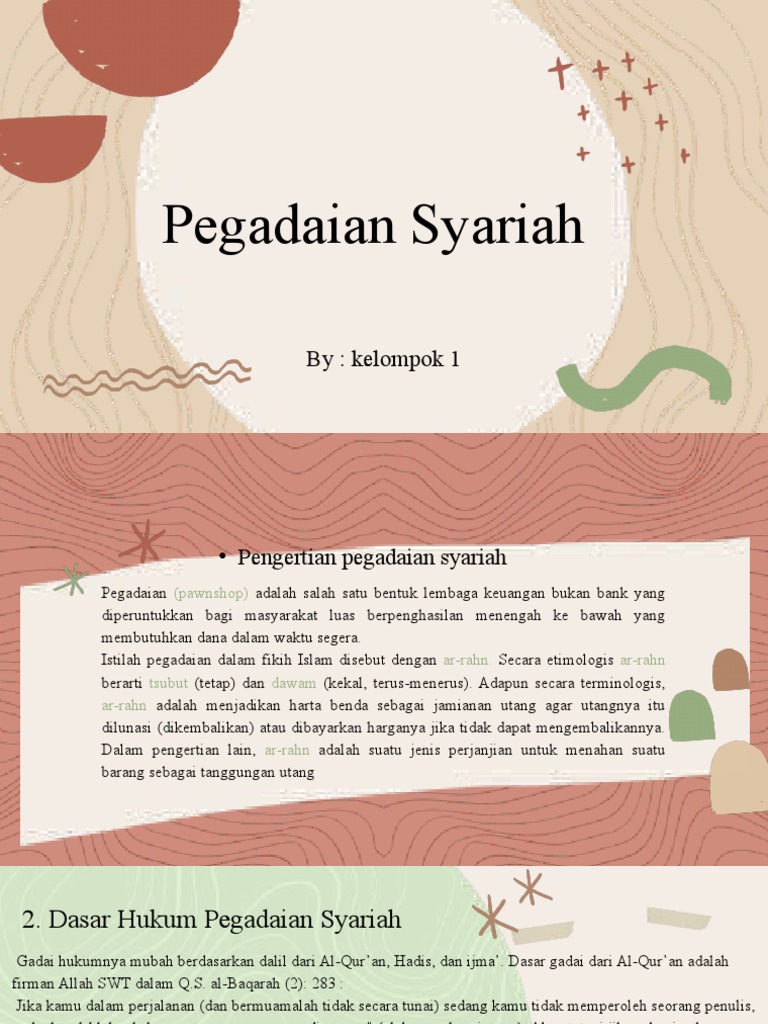 Pegadaian Syariah | PDF