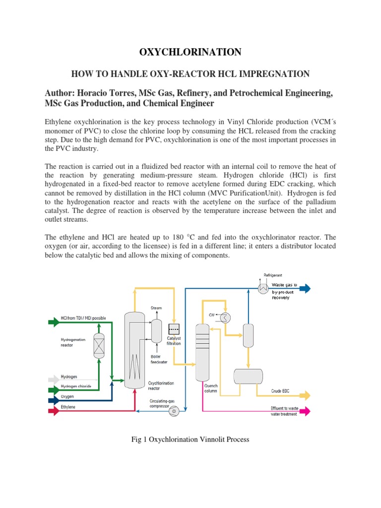 How To Handle Oxyreactor HCL Impregnation | PDF | Chemical Reactor ...