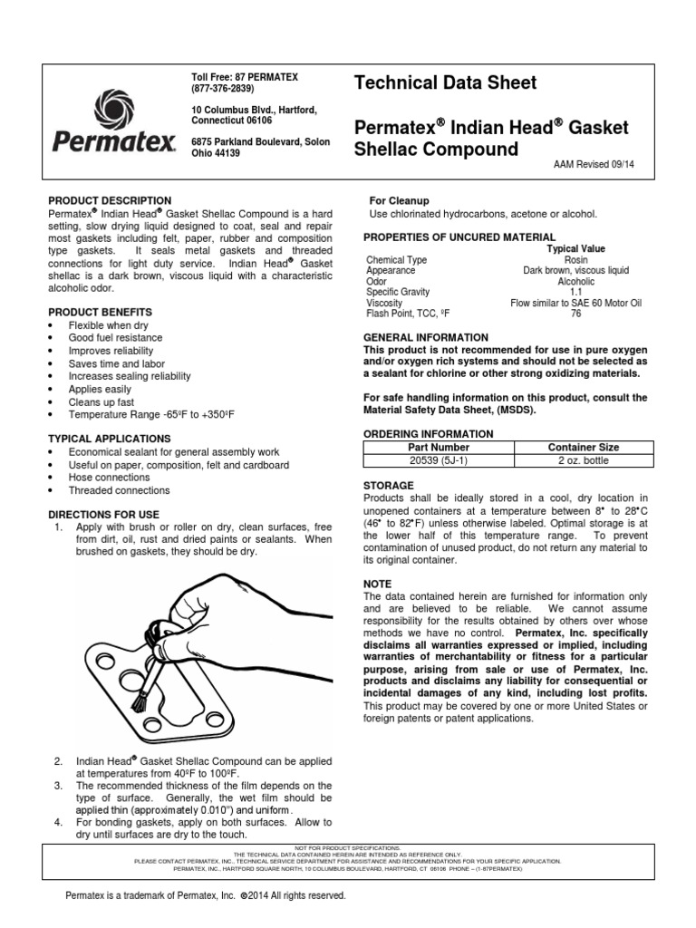 Indian Head Gasket | PDF | Liquids | Viscosity