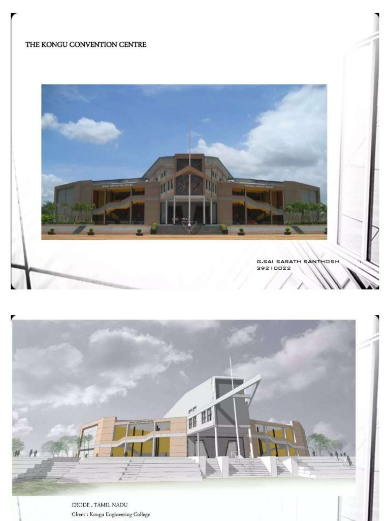 Kongu Convention Centre | PDF