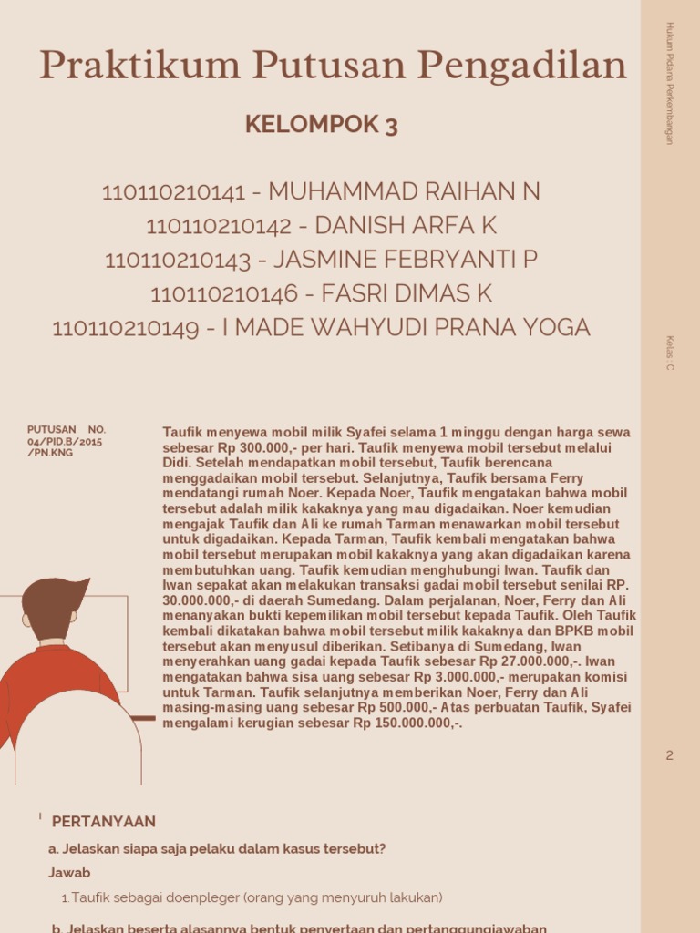 Brown Monochrome Simple Minimalist Research Project Final Defense Presentation Template PDF | PDF