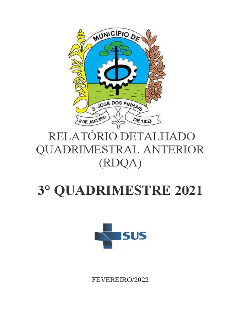 3º Rdqa 2021 - Sems SJP - 23.02.2022 PDF | PDF | Farmácia | Odontologia