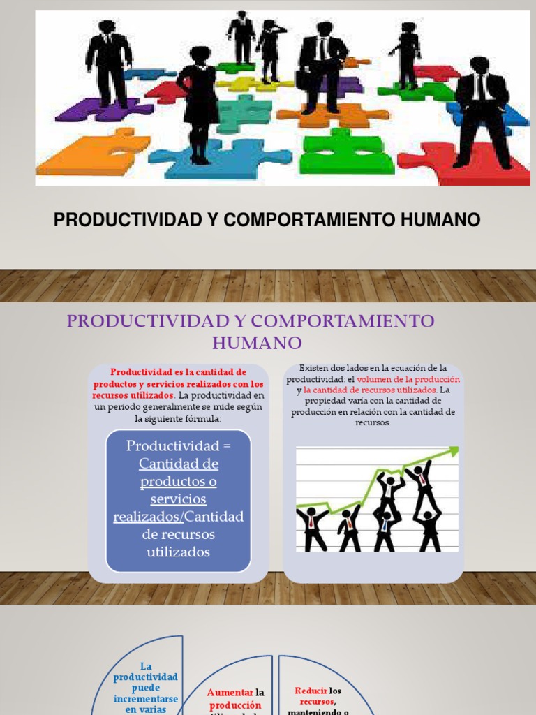 1.4 - Productividad y Comportamiento Humano | PDF | Motivación | Motivacional