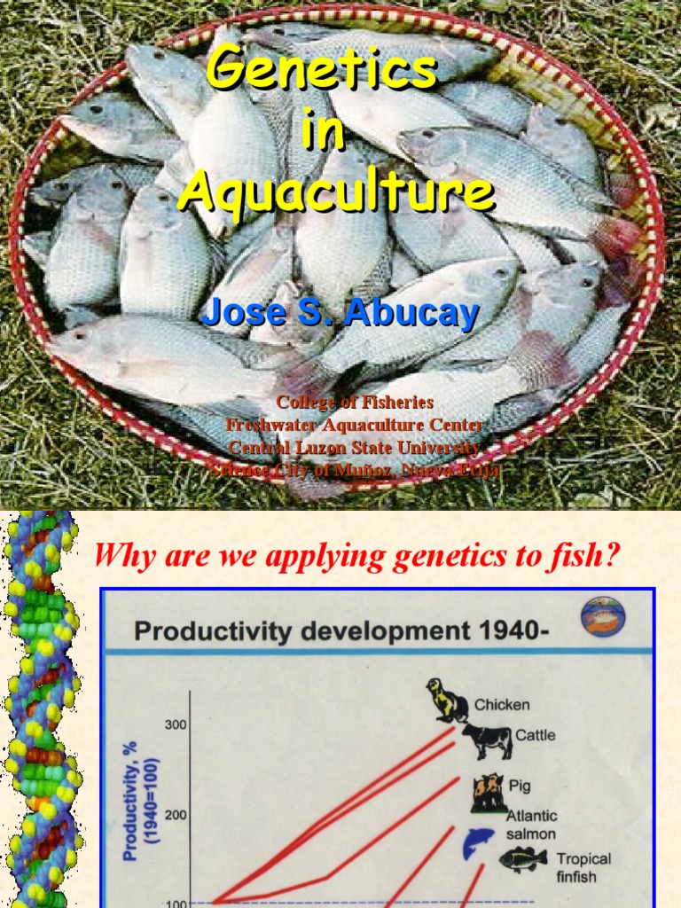 Genetics Applications in Aquaculture | PDF | Dominance (Genetics ...