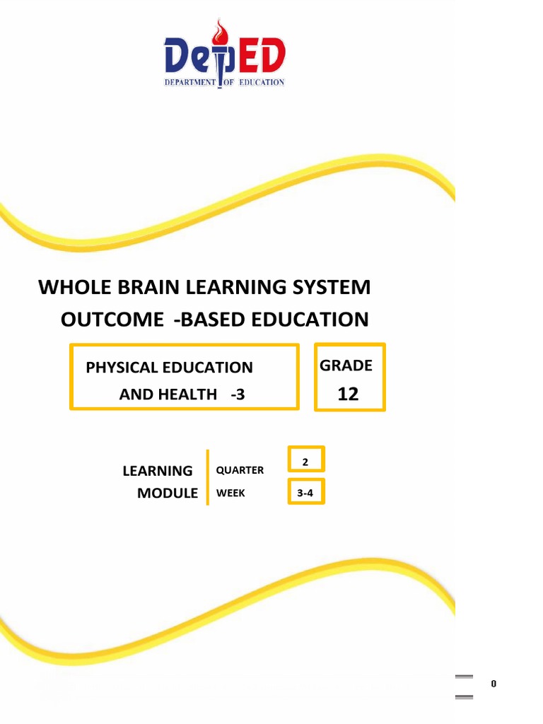 Grade 12 PE & Health Dance Module | PDF | Human Appearance | Softlines ...