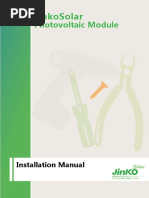 JA Solar PV Module Installation Guide | PDF | Photovoltaics | Solar Panel
