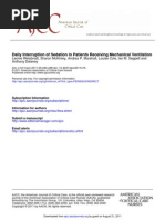 State Behavioral Scale for Pediatric Sedation | PDF | Intensive Care ...