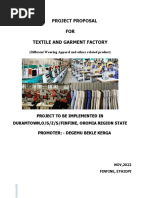 Tailoring Unit Business Proposal | PDF | Textiles | Employment