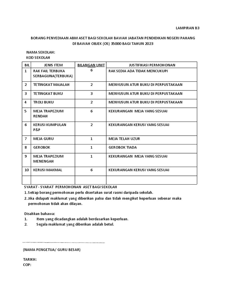 Lampiran B3 | PDF