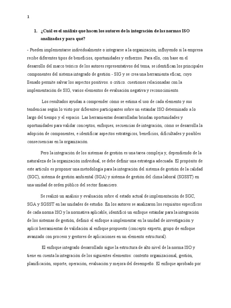 Normas Isso | PDF | Calidad (comercial) | Organización internacional ...