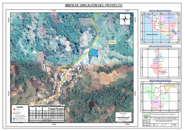 1.0. Mapa de Ubicació Del Proyecto | PDF | Cartografía | Geofísica