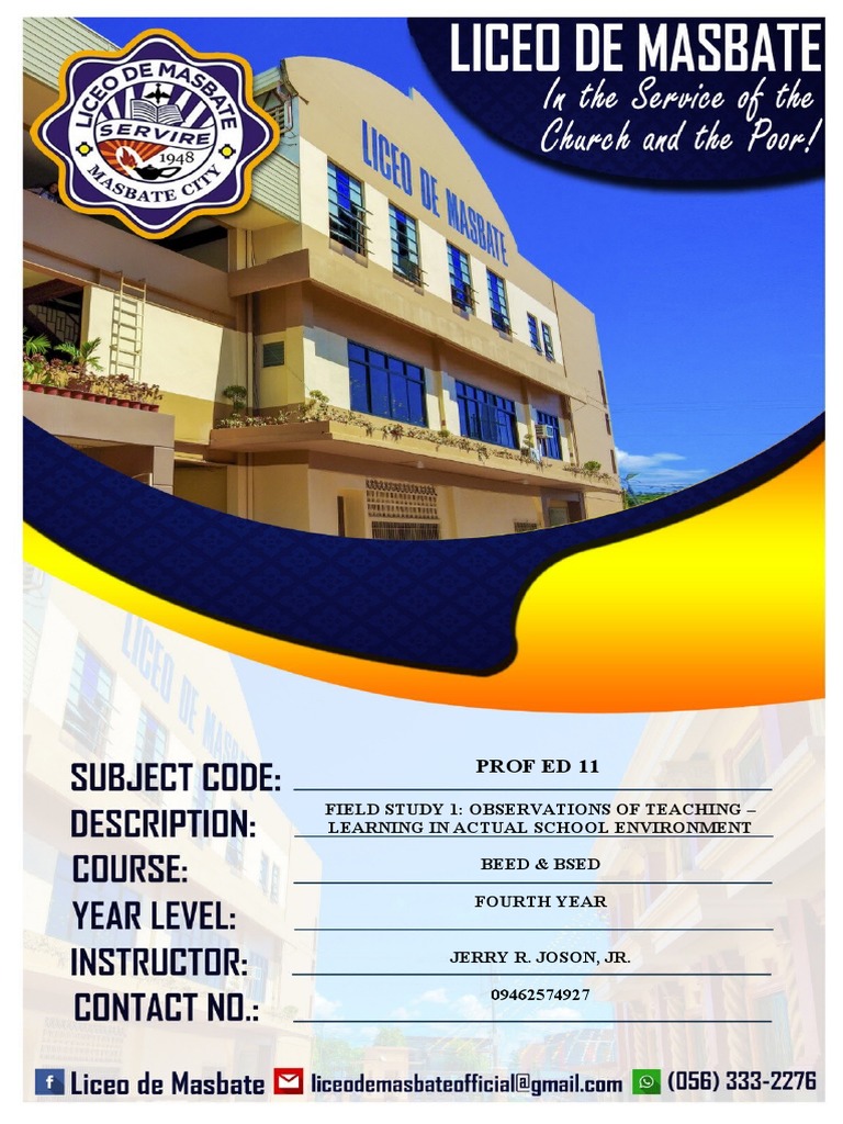 Prof Ed 11 Activity Guide | PDF | Teachers | Learning