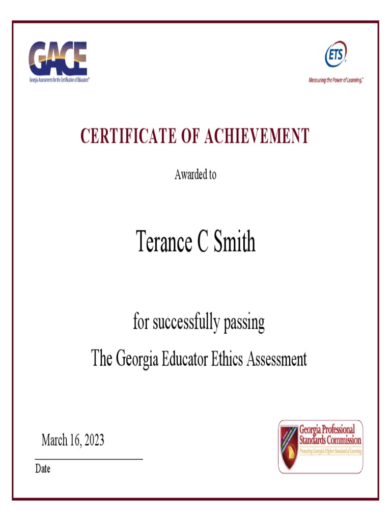 Georgia Ethics For Educational Leadersh | PDF