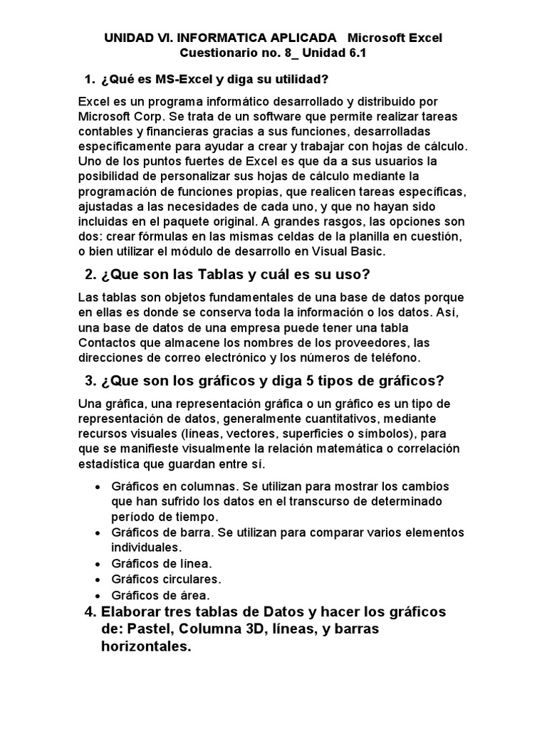 Guía Completa de Microsoft Excel | PDF | Microsoft Excel | Informática