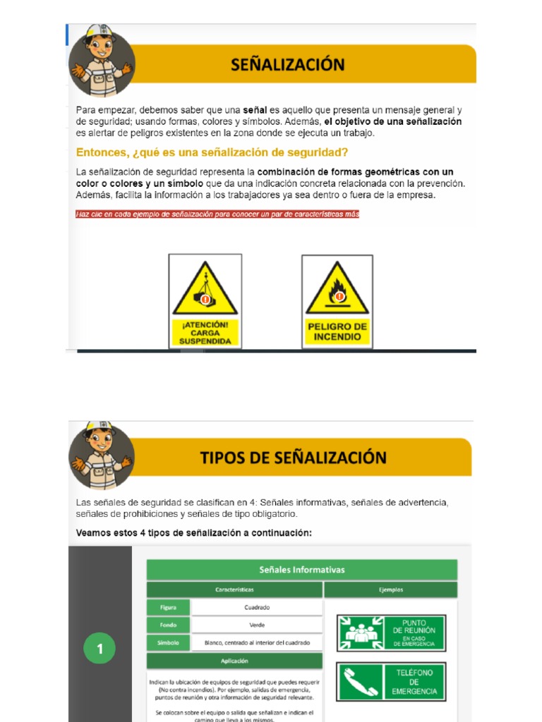 Curso Significado y Uso de Codigo de Señales y Colores | PDF