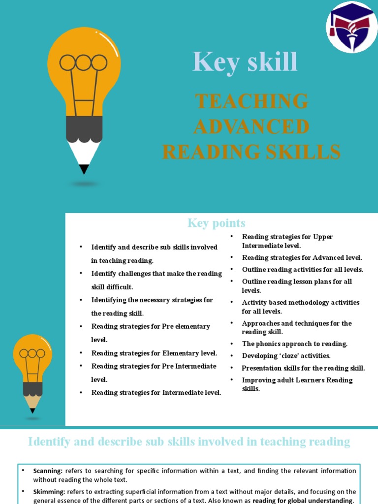 Teaching Advanced Reading Skills | PDF Teaching Advanced Reading Skills | PDF