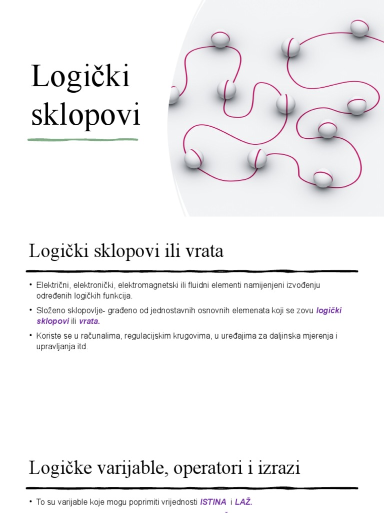 Logički sklopovi | PDF