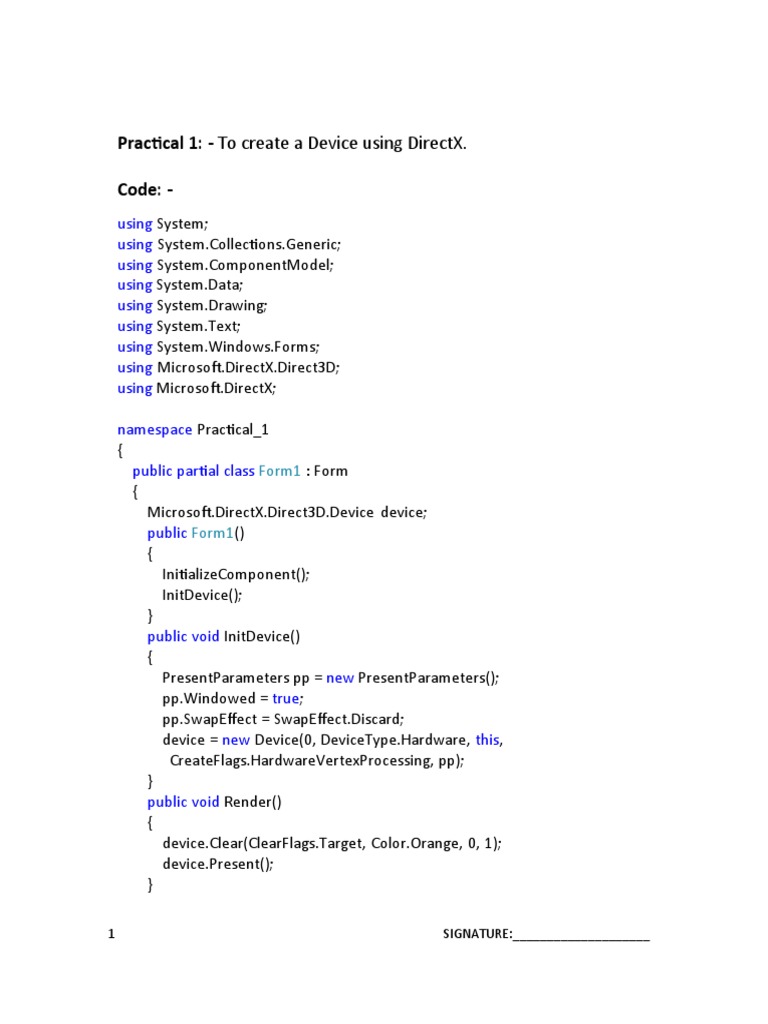 GP Prac 2 | Download Free PDF | Shader | Software