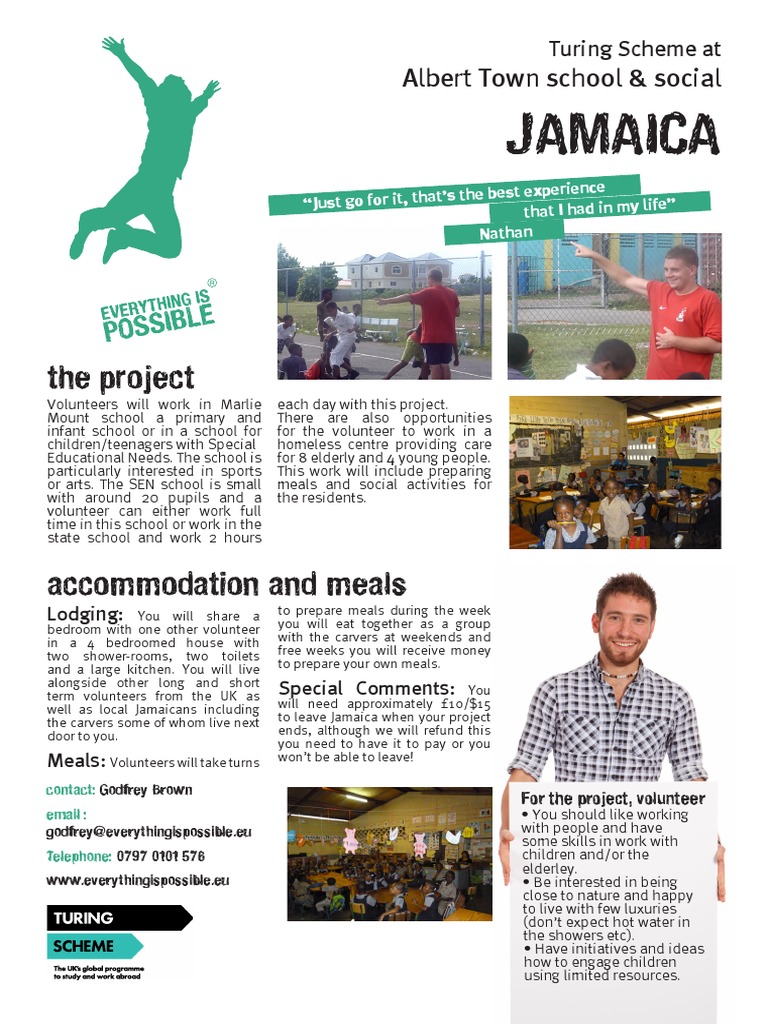 School & Social - Jamaica TURING SCHEME | PDF | Jamaica