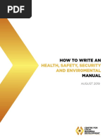 Pdo Hse Policy | PDF | Safety | Public Sphere