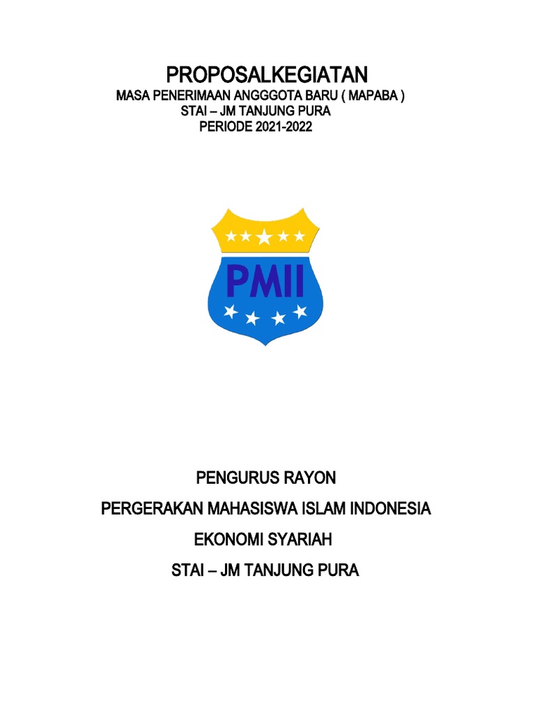 Proposal Kegiatan Mapaba - Ii | PDF | Perjalanan