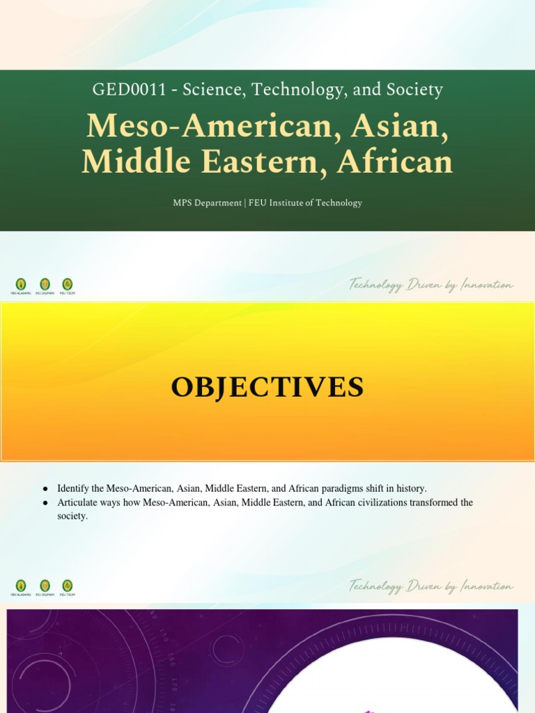 (M2S2-POWERPOINT) Meso-American, Asian, Middle Eastern, and African | PDF
