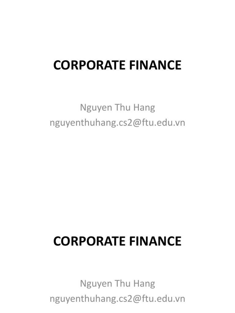 TCDN Slide | PDF | Equity (Finance) | Depreciation