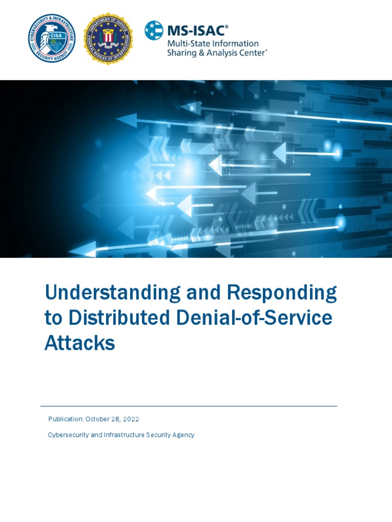 Understanding and Responding To Ddos Attacks - 508c | PDF | Denial Of ... Understanding and Responding To Ddos Attacks - 508c | PDF | Denial Of ...