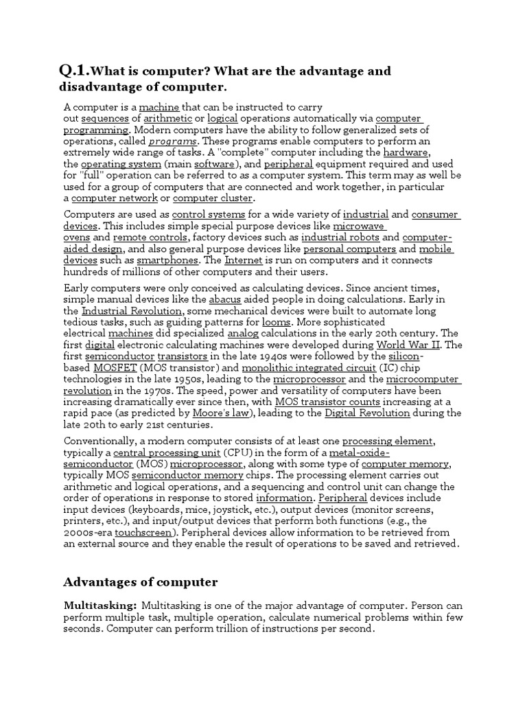 Comp Answer | PDF | Computer Data Storage | Computer Memory