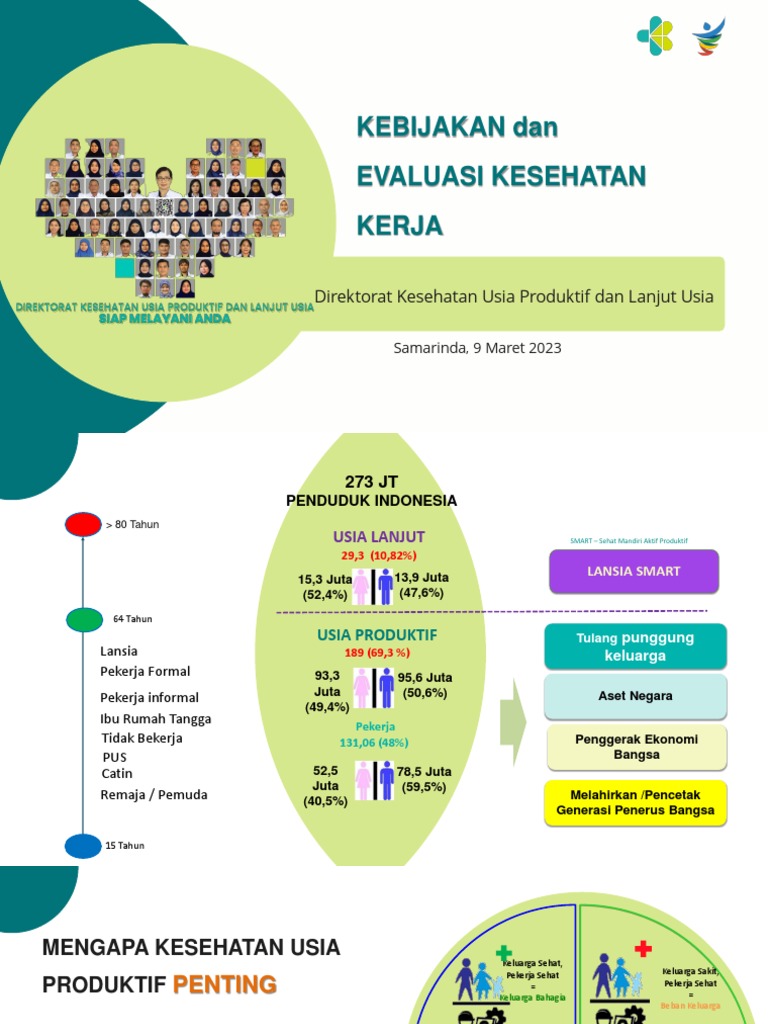 KEBIJAKAN KESEHATAN USIA PRODUKTIF DAN LANSIA - EVALUASI Kaltim Edit 9 ...