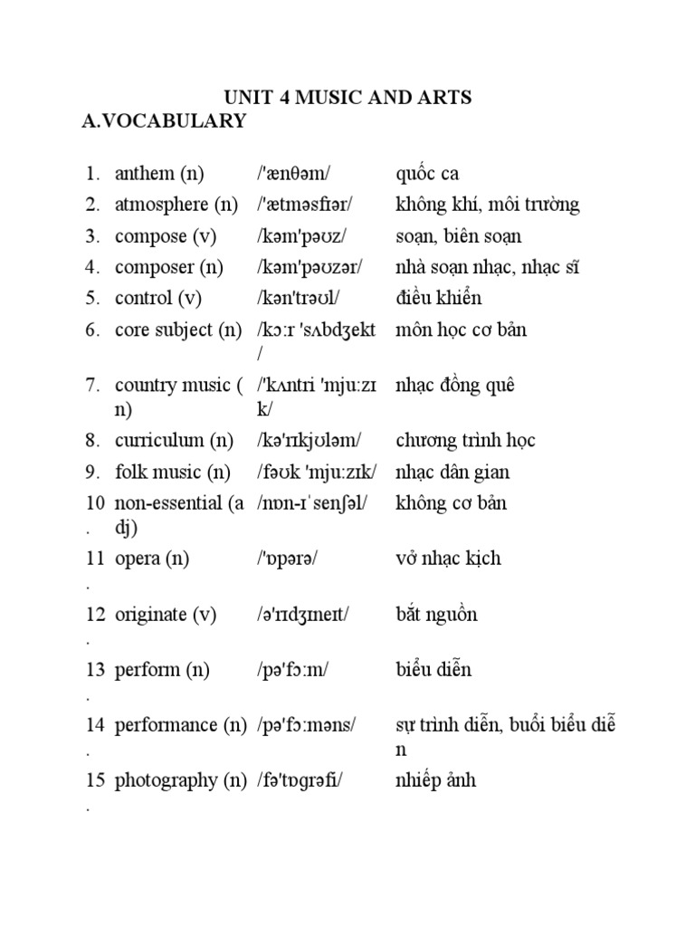 BT B TR Unit 4,5 | PDF