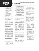 Soflax Tablets: Uses and Dosage Guide | PDF | Bloating | Nausea