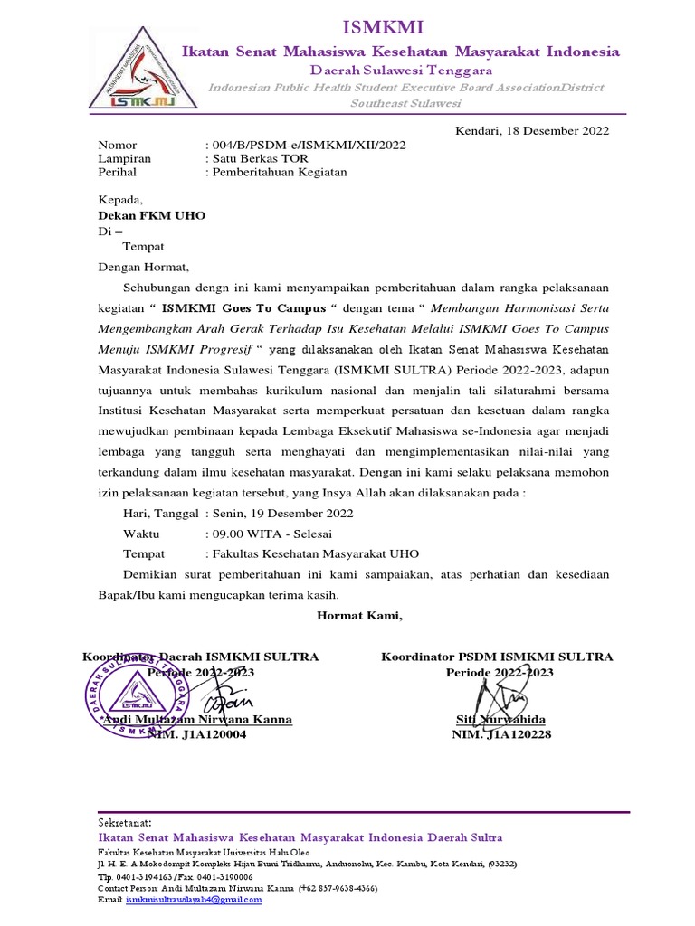 Evaluasi Kegiatan ISMKMI 2024 dan 2025 | PDF