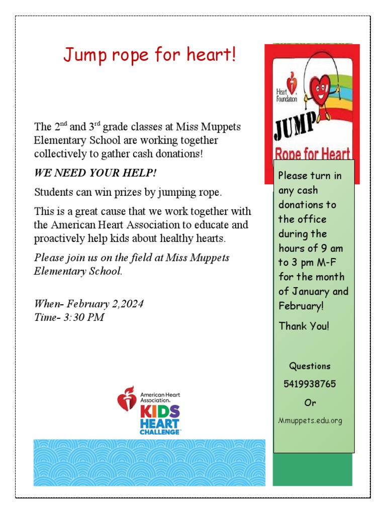 Jump Rope Flyer | PDF