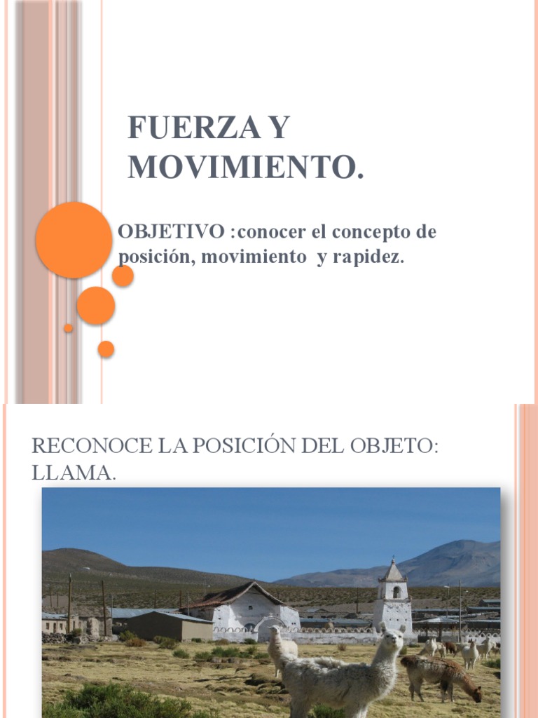 Fuerza, Movimiento y Rapidez Explicados | PDF | Fuerza | Fricción