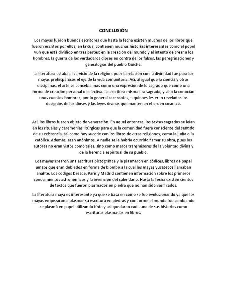 Conclusión | PDF | Religión y espiritualidad | Clásicos