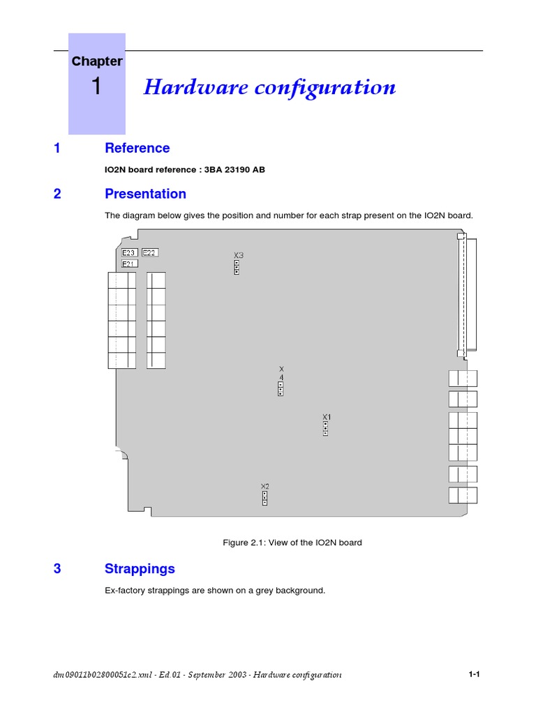 Configuracion de Hardware.pdf | PDF