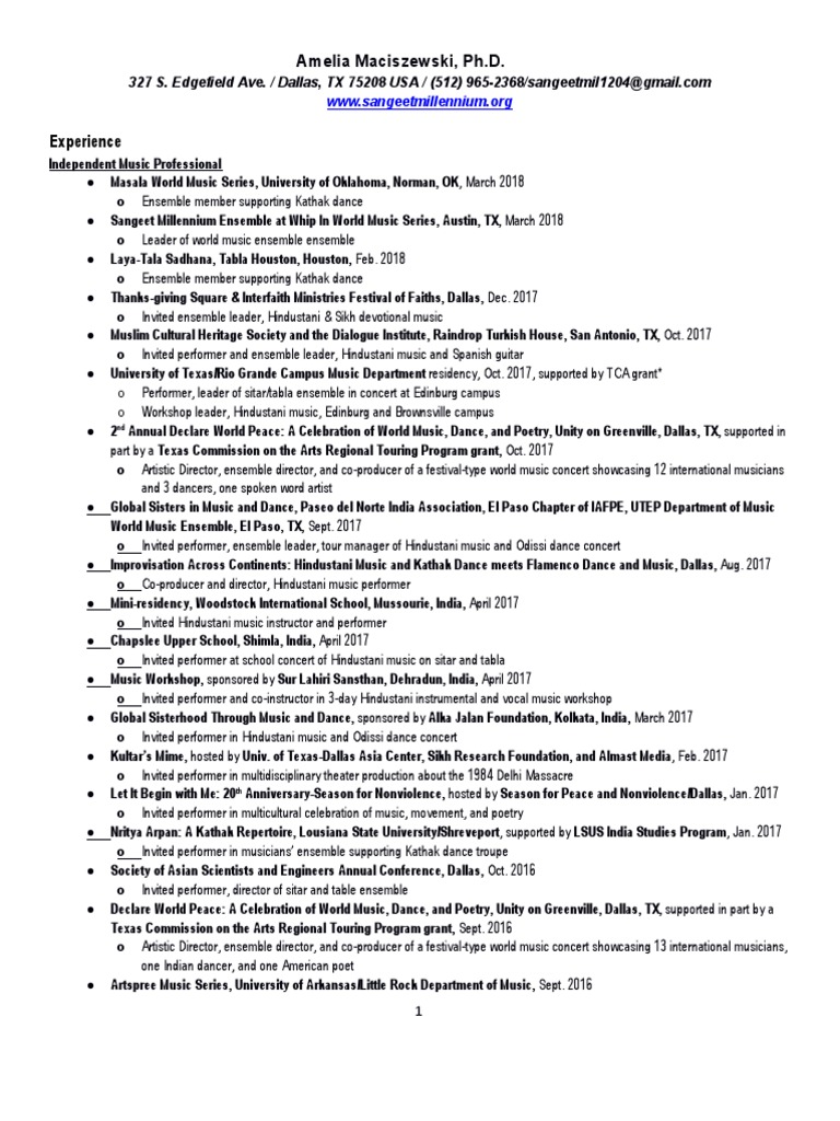 Amelia Maciszewski Resume PDF | PDF | Urdu | Curriculum