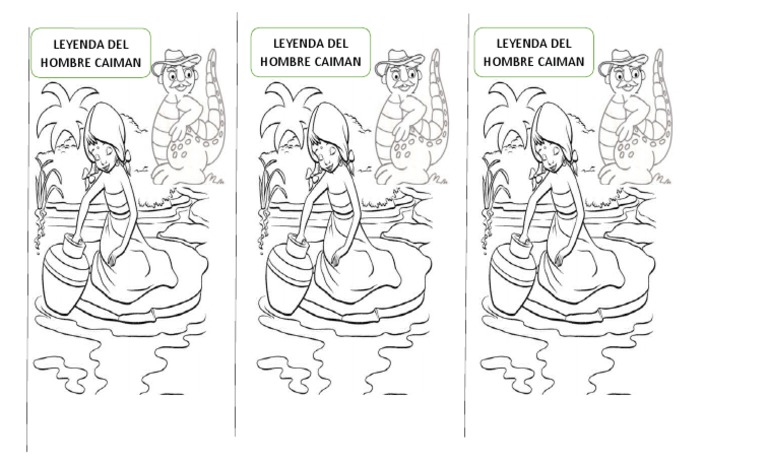 Leyenda Del Hombre Caiman | PDF