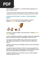 Cuento Sobre Las Emociones para Niños Gratis + Audiocuento - Blog Mumablue | PDF