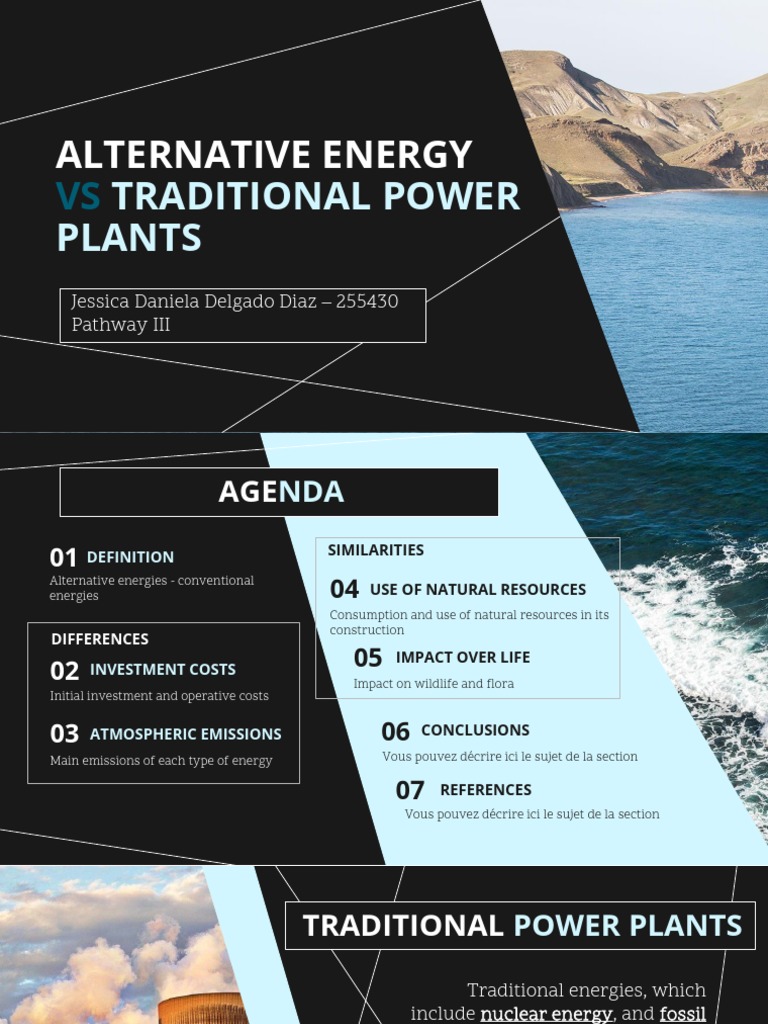 Energy Sources: Traditional vs. Alternative | PDF | Renewable Energy ...