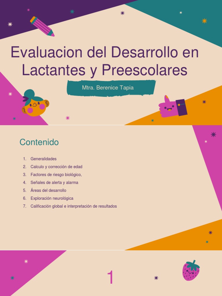 Evaluación Lactantes y Maternales | PDF | Neurología | Cognición