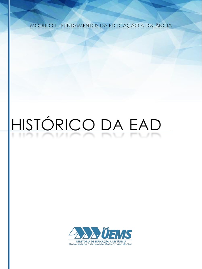 Histórico Da EaD PDF | Download grátis PDF | Educação à distância ...