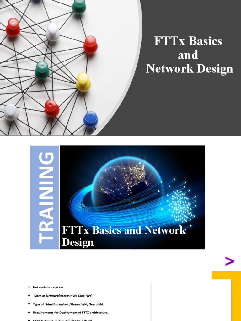 FTTH Training | PDF | Fiber To The X | Computer Network