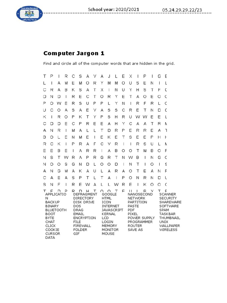 Computer Jargon 1 | PDF Computer Jargon 1 | PDF